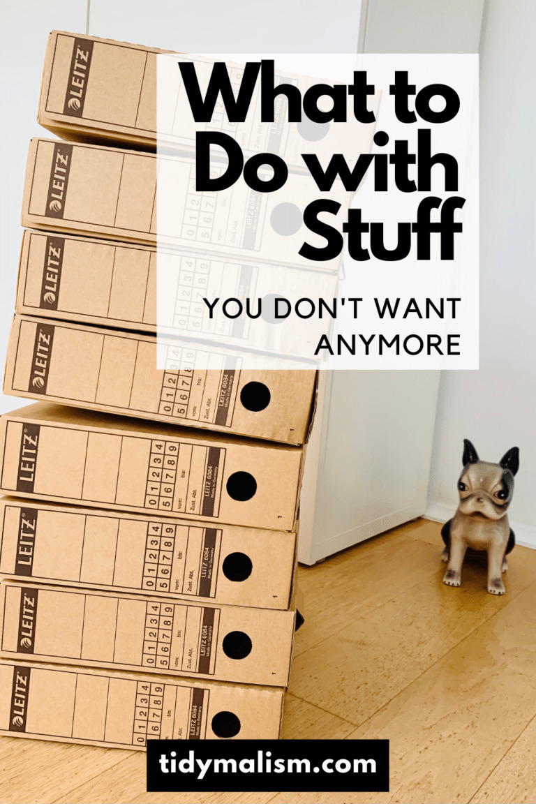 Top Tips to Get Rid of Stuff You've Decluttered & Sorted Out