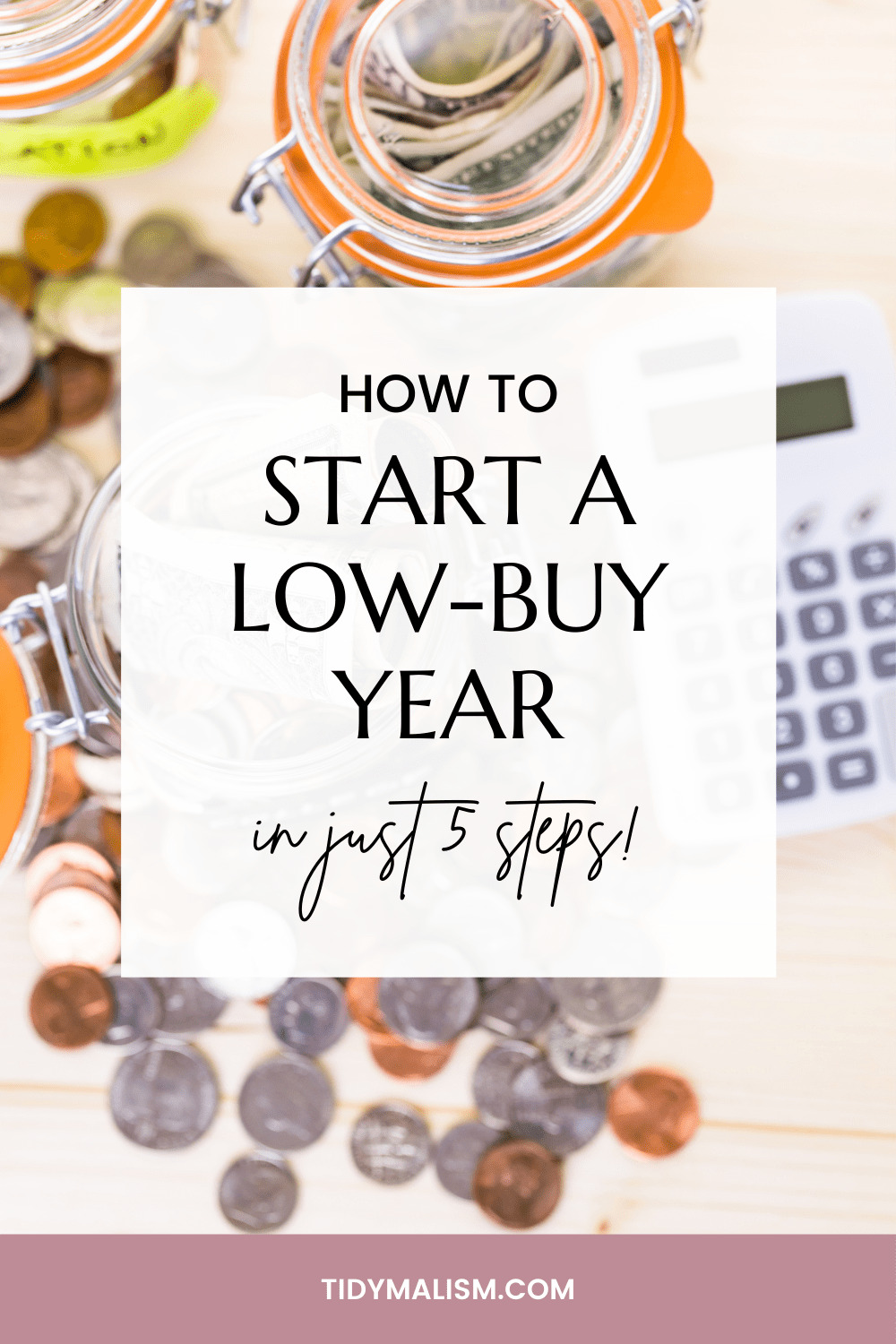 How to Do a Low Buy Year: Define Spending Categories & Rules