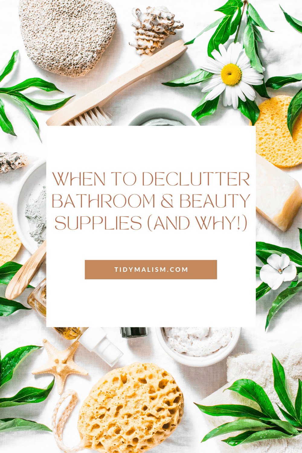 How to Declutter Beauty Products and Bathroom Supplies