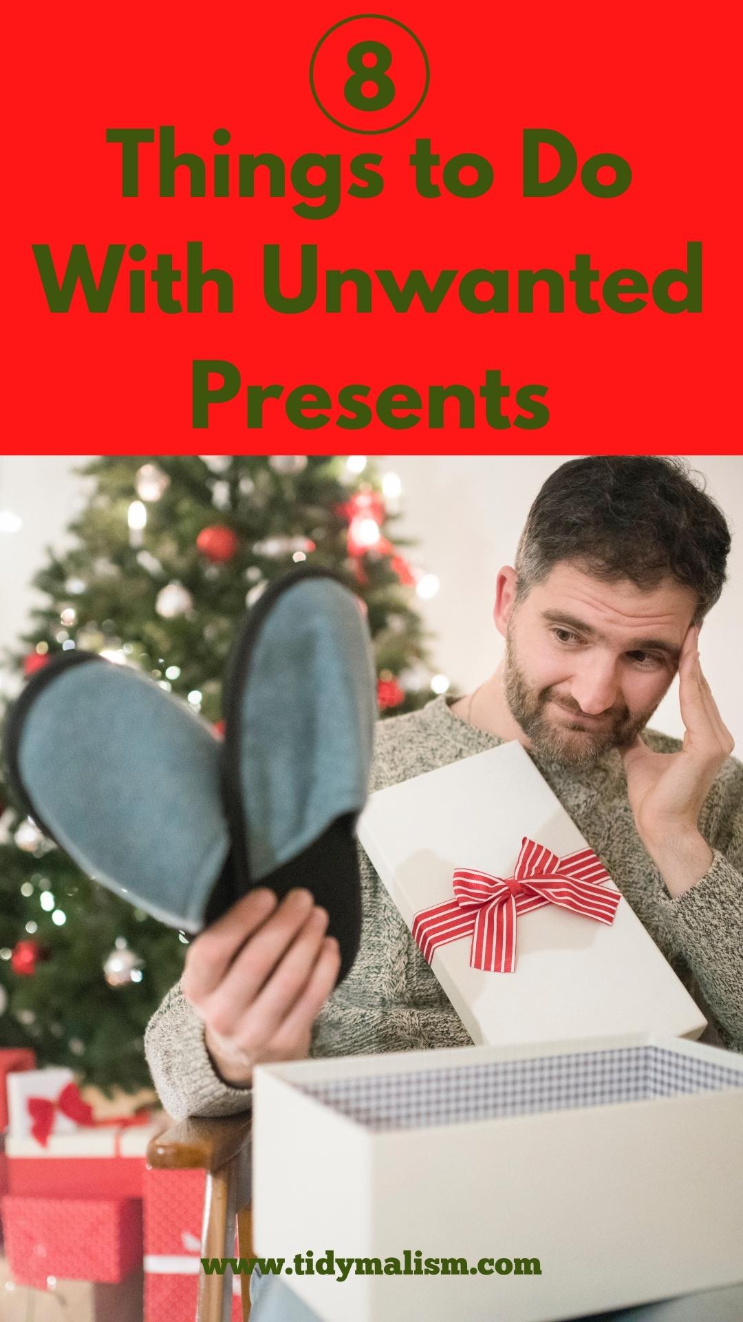 8 Ways to Repurpose Unwanted Presents with Grace