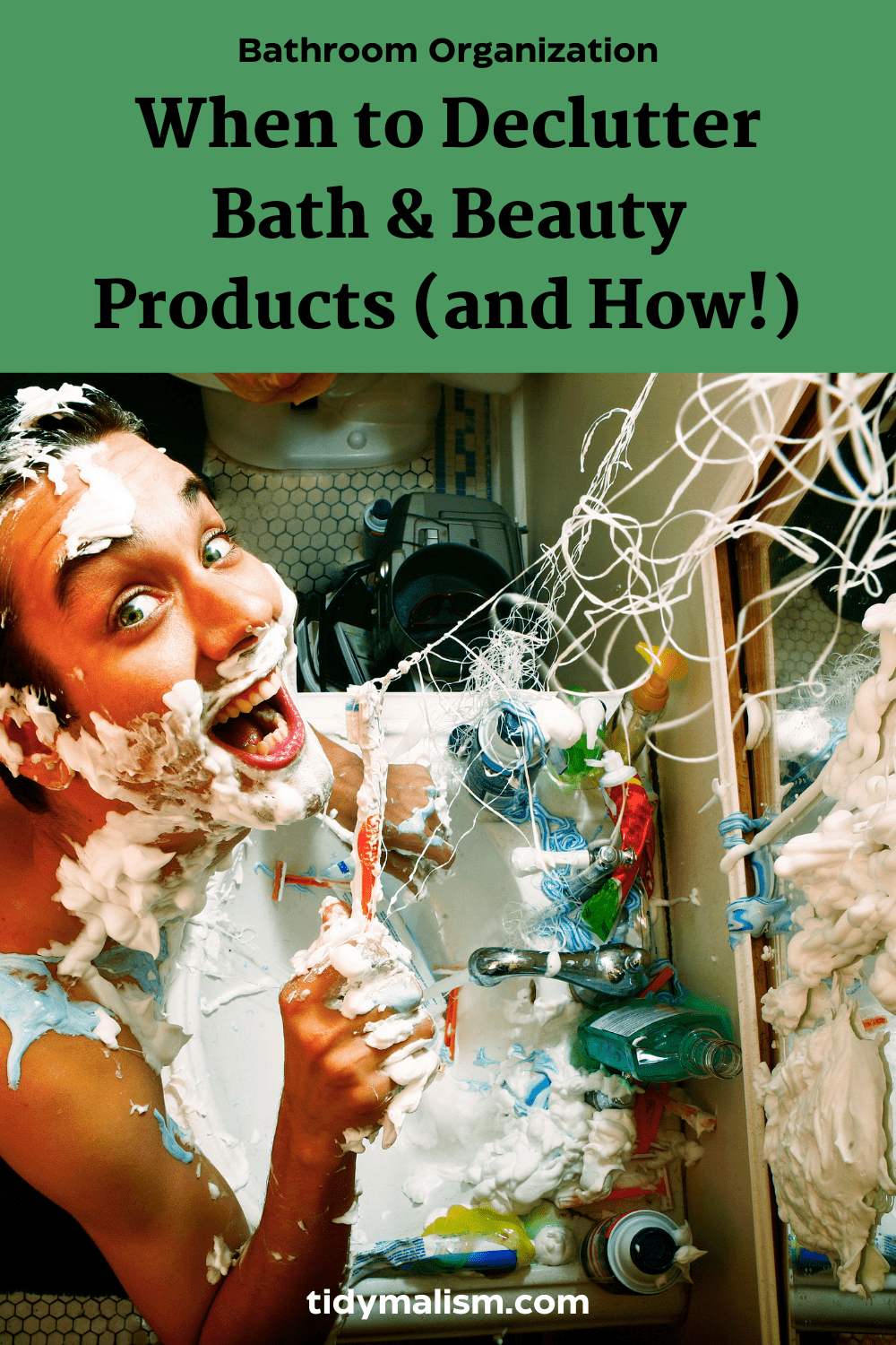 How to Declutter Beauty Products and Bathroom Supplies