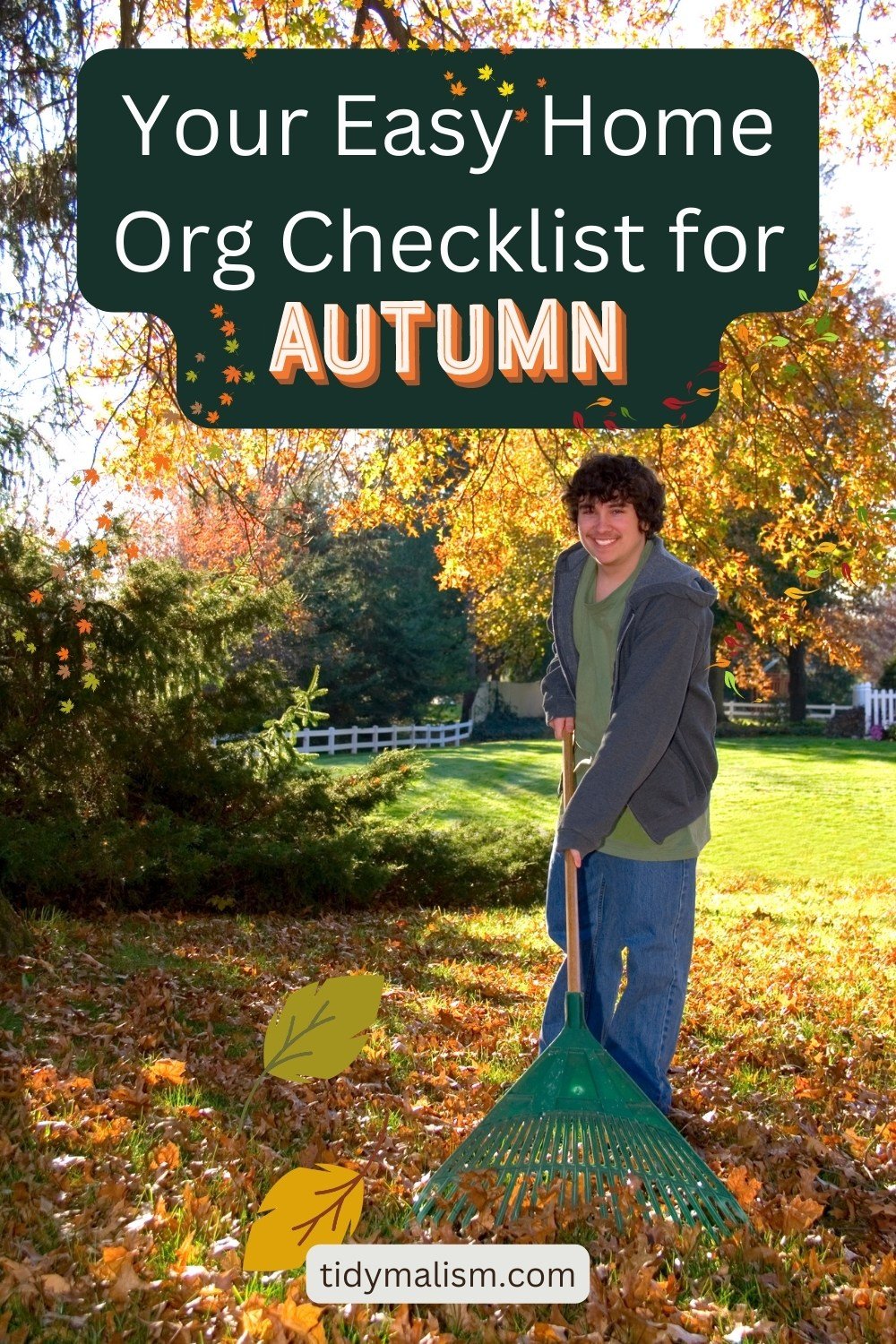 Easy Autumn Home Maintenance Checklist for Fall Organising