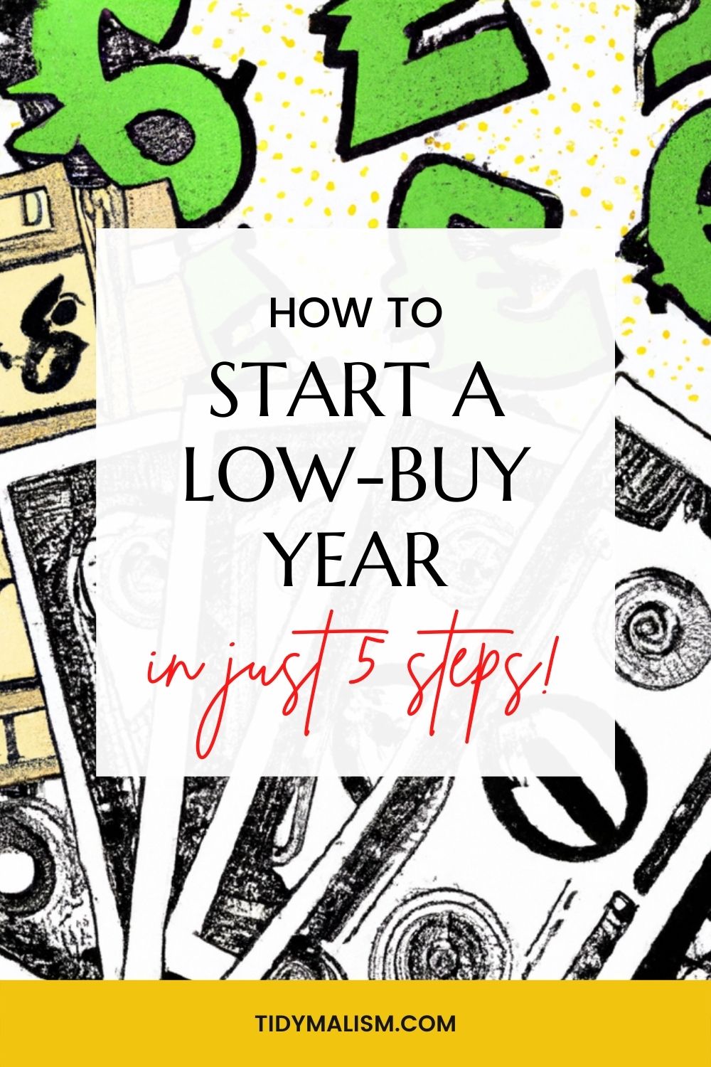 How to Do a Low Buy Year: Define Spending Categories & Rules
