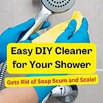 How to Make a DIY Natural Shower Cleaner to Combat Residue