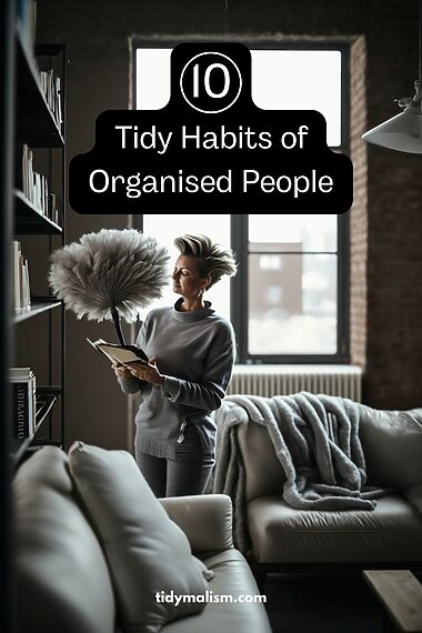 10 Tidy Habits of Organised People with Uncluttered Homes