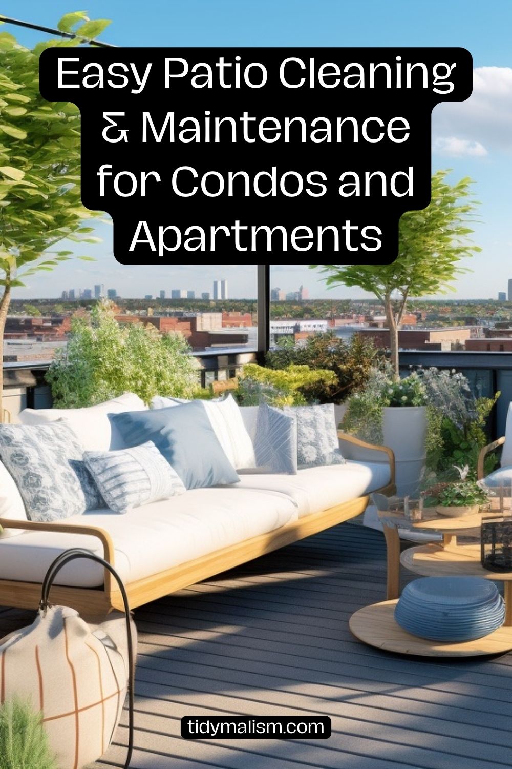 How to Clean Your Apartment Patio / Condo Balcony Like a Pro