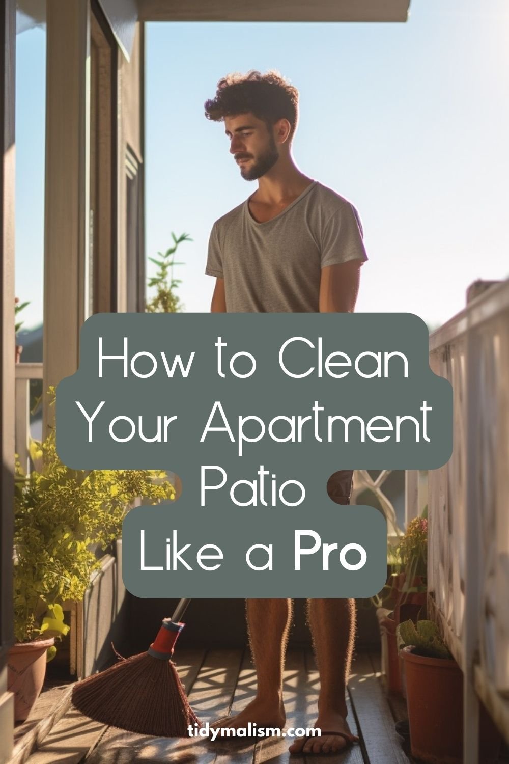 How to Clean Your Apartment Patio or Condo Balcony with Ease