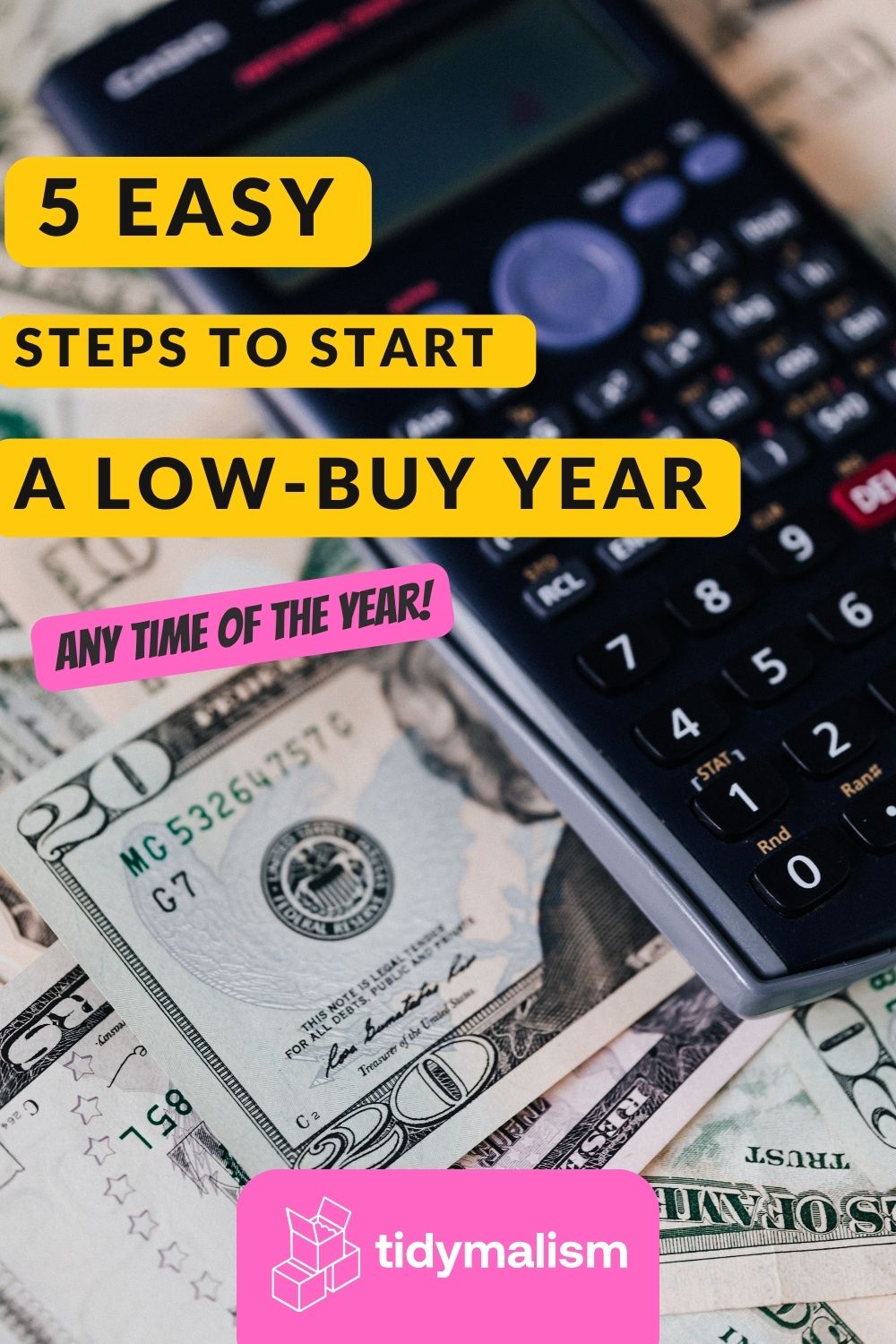 How to Do a Low Buy Year: Define Spending Categories & Rules