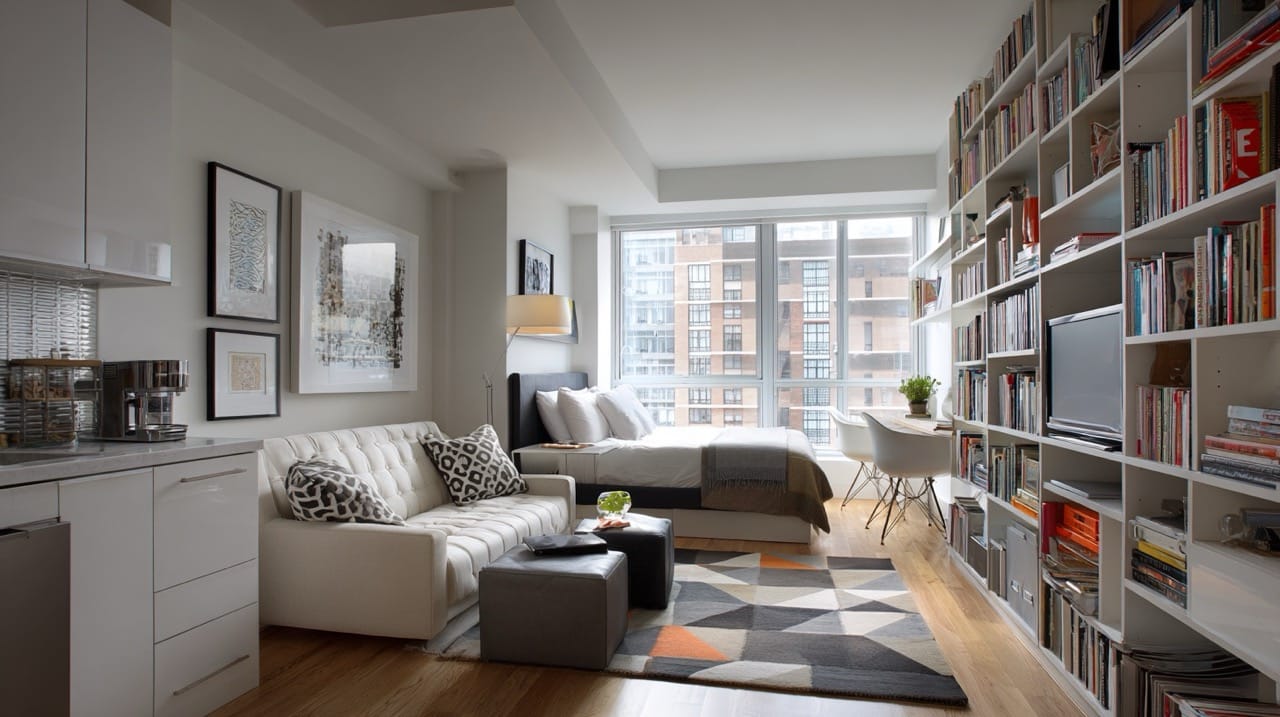 Storage Ideas & 50 Clever Ways to Organise a Small Apartment